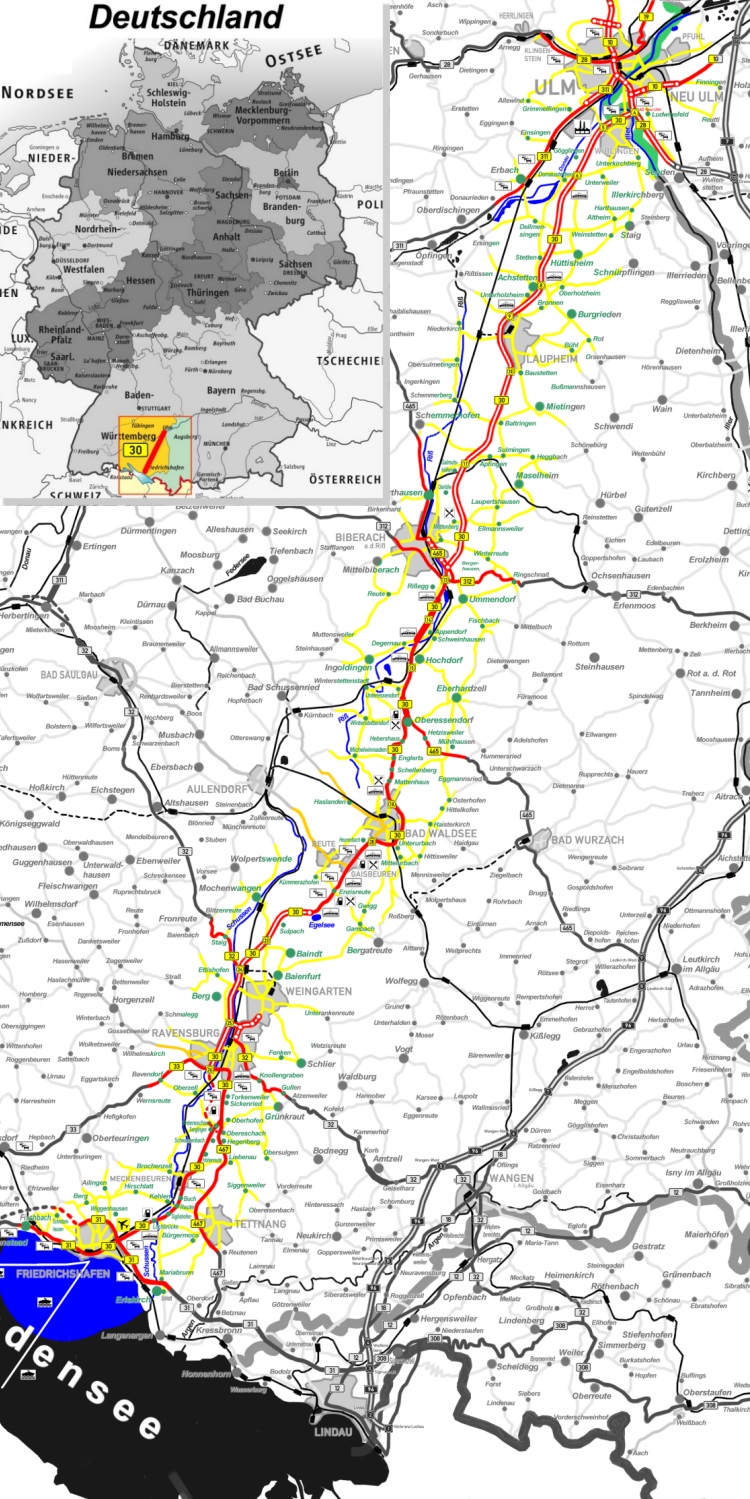 Karte: Straßenkarte